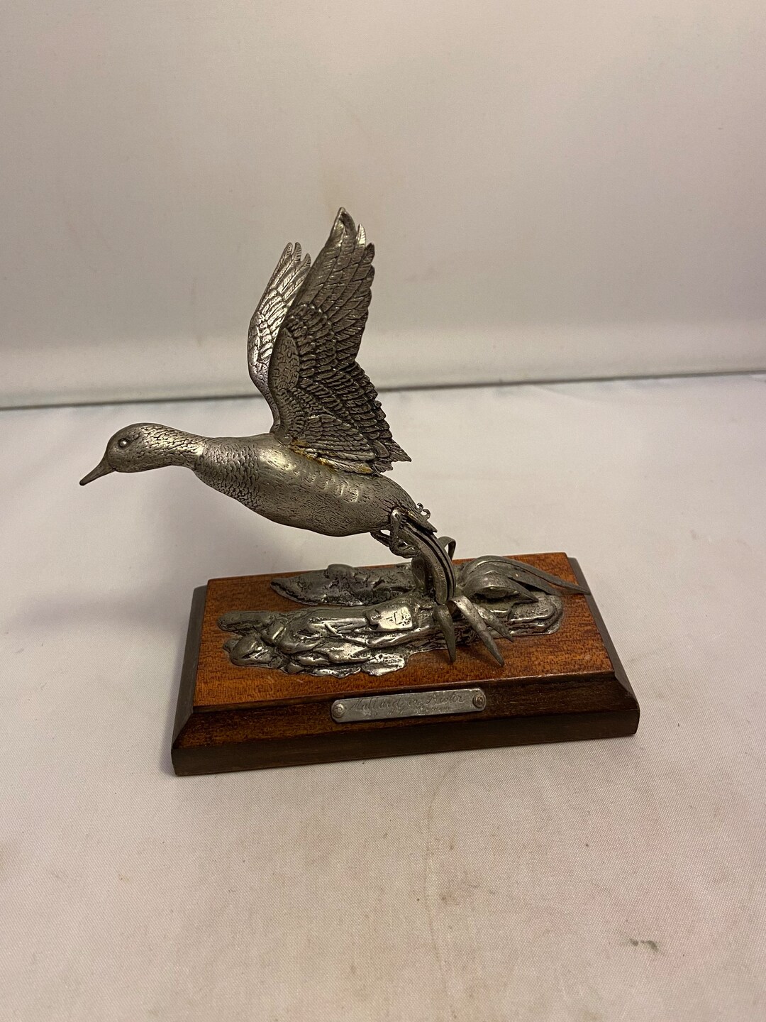 Pewter Mallard by A R Brown - Etsy UK