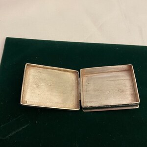 Silver Mother of Pearl Pill Box - Etsy