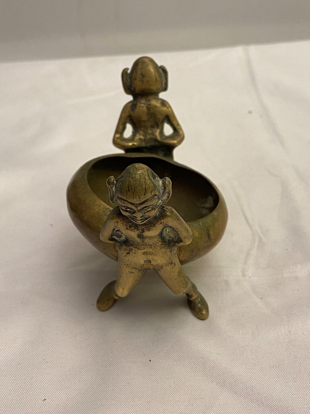 Brass Pixie Candle Holder - Etsy