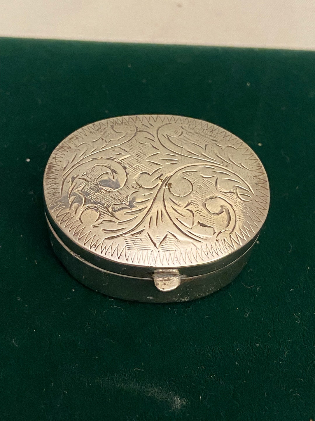 Ari Norman Silver Pill Pot - Etsy