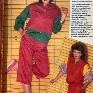 Vintage Burda Moden March 1983 - Etsy