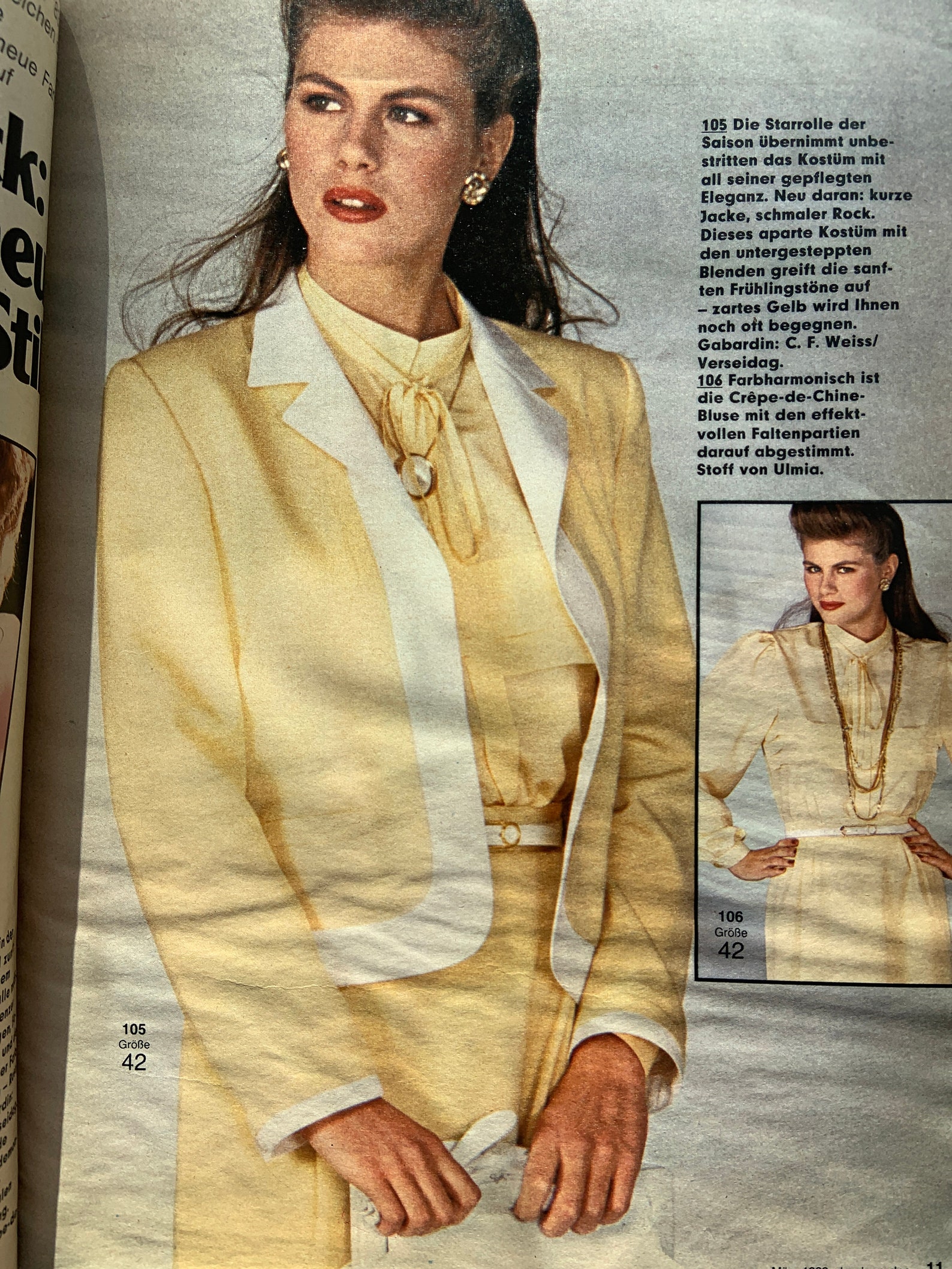 Vintage Burda Moden March 1983 - Etsy