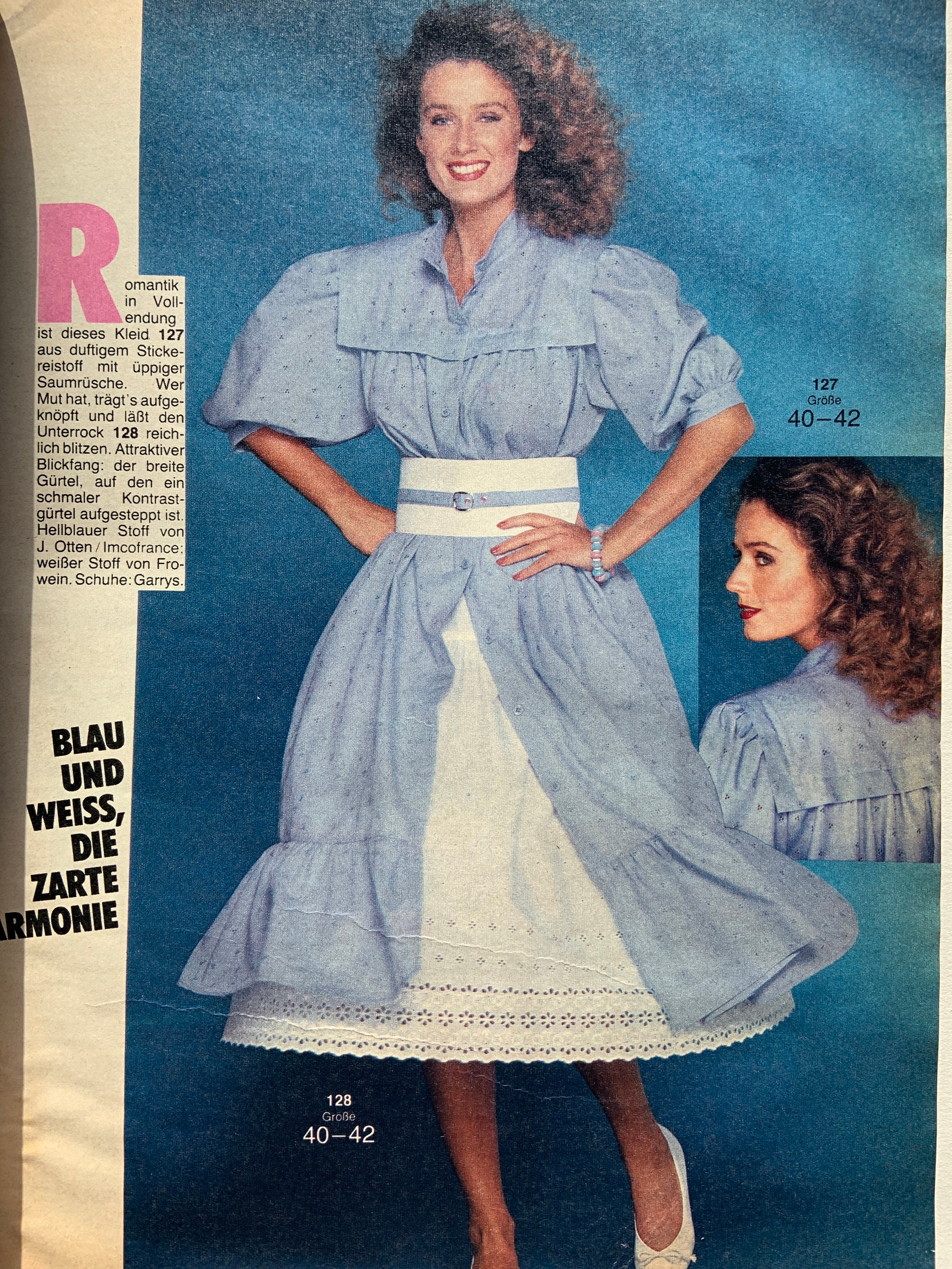 Vintage Burda Moden March 1983 - Etsy