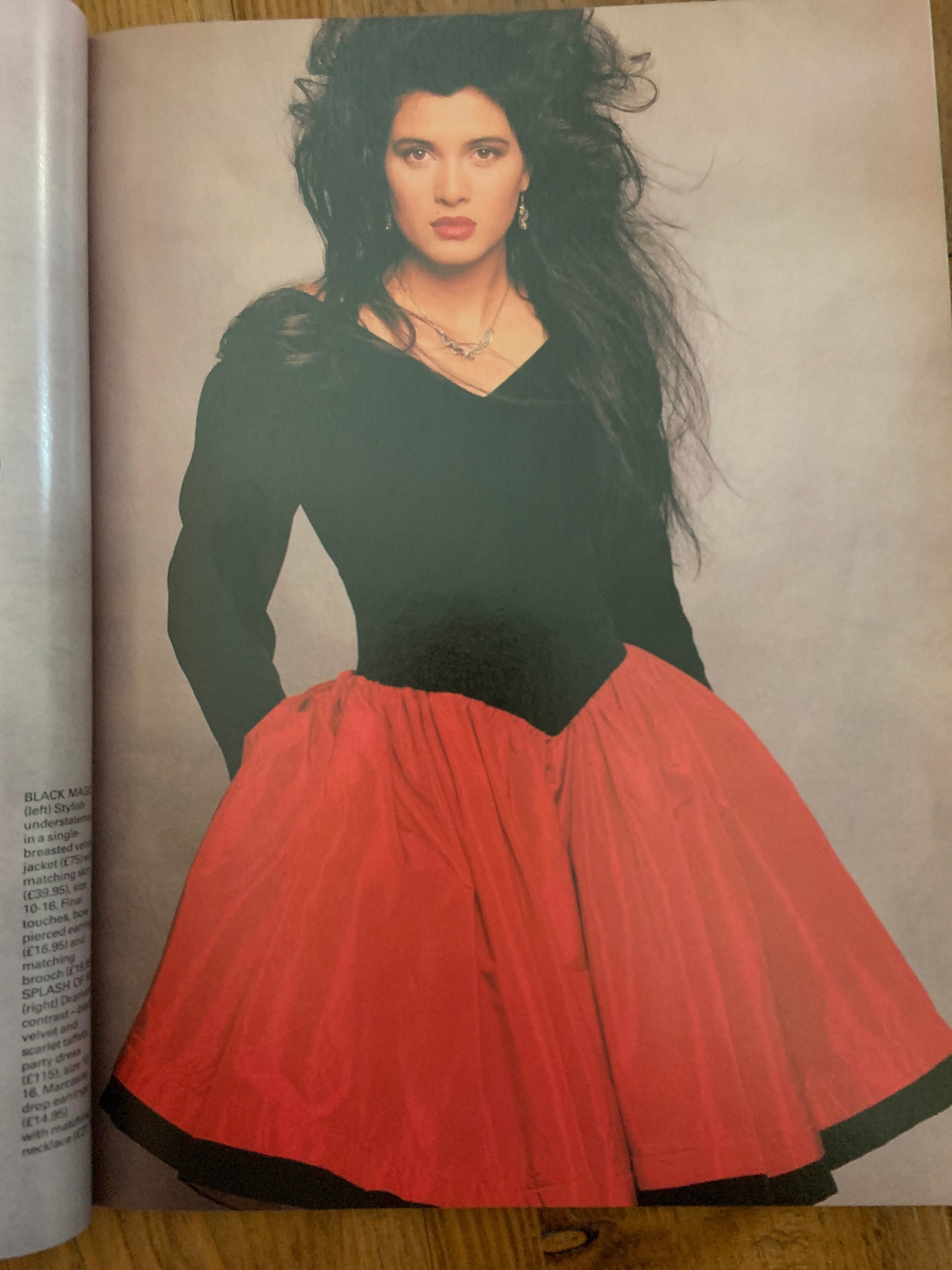 Vintage Elle Magazine December 1988 - Etsy