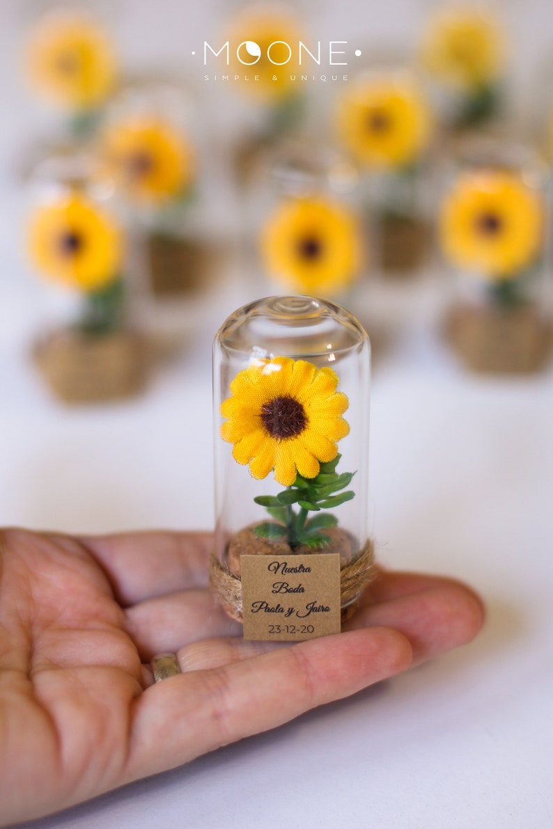 10pcs Sunflower Wedding Favors for Guests Sunflower Party - Etsy