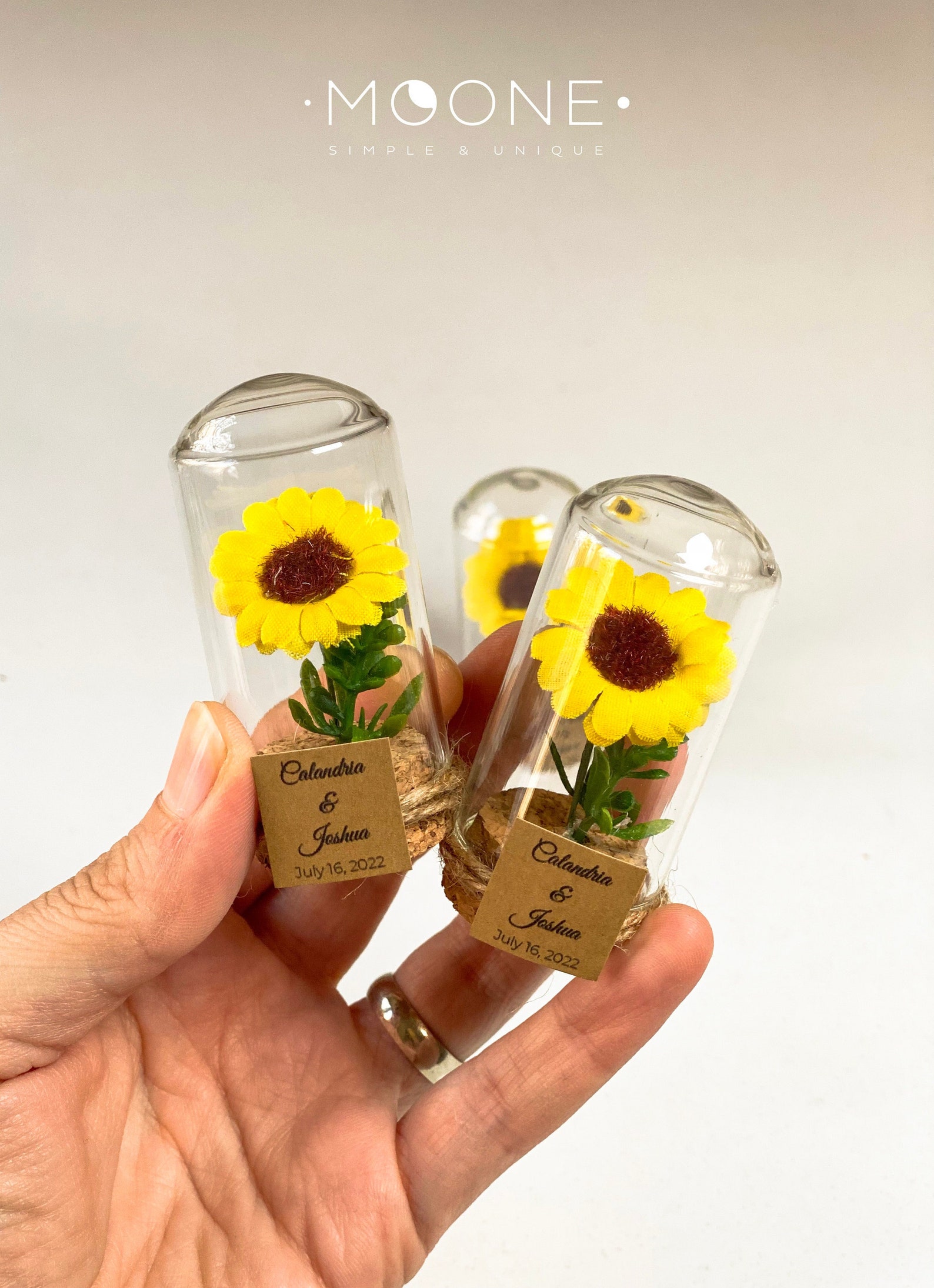 10pcs Sunflower Wedding Favors for Guests Sunflower Party - Etsy