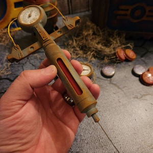 Fallout Inspired Stimpak Prop for Vault Dweller Cosplay and Wasteland ...