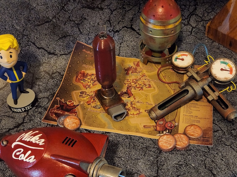 Fallout Inspired Jet Chem Functional Novelty Pipe Prop Replica - Etsy