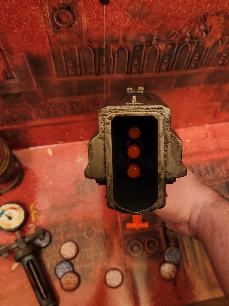 NERF Fallout 10mm Pistol Prop for Cosplay Working Dart Blaster - Etsy