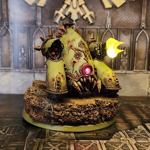 Myphitic Blight Hauler With LED Weapon Effects Warhammer 40k Painted ...
