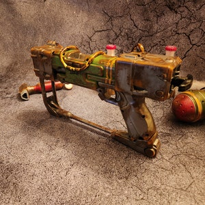 Fallout Inspired Laser Pistol NERF Blaster Toy Gun for Cosplay and ...