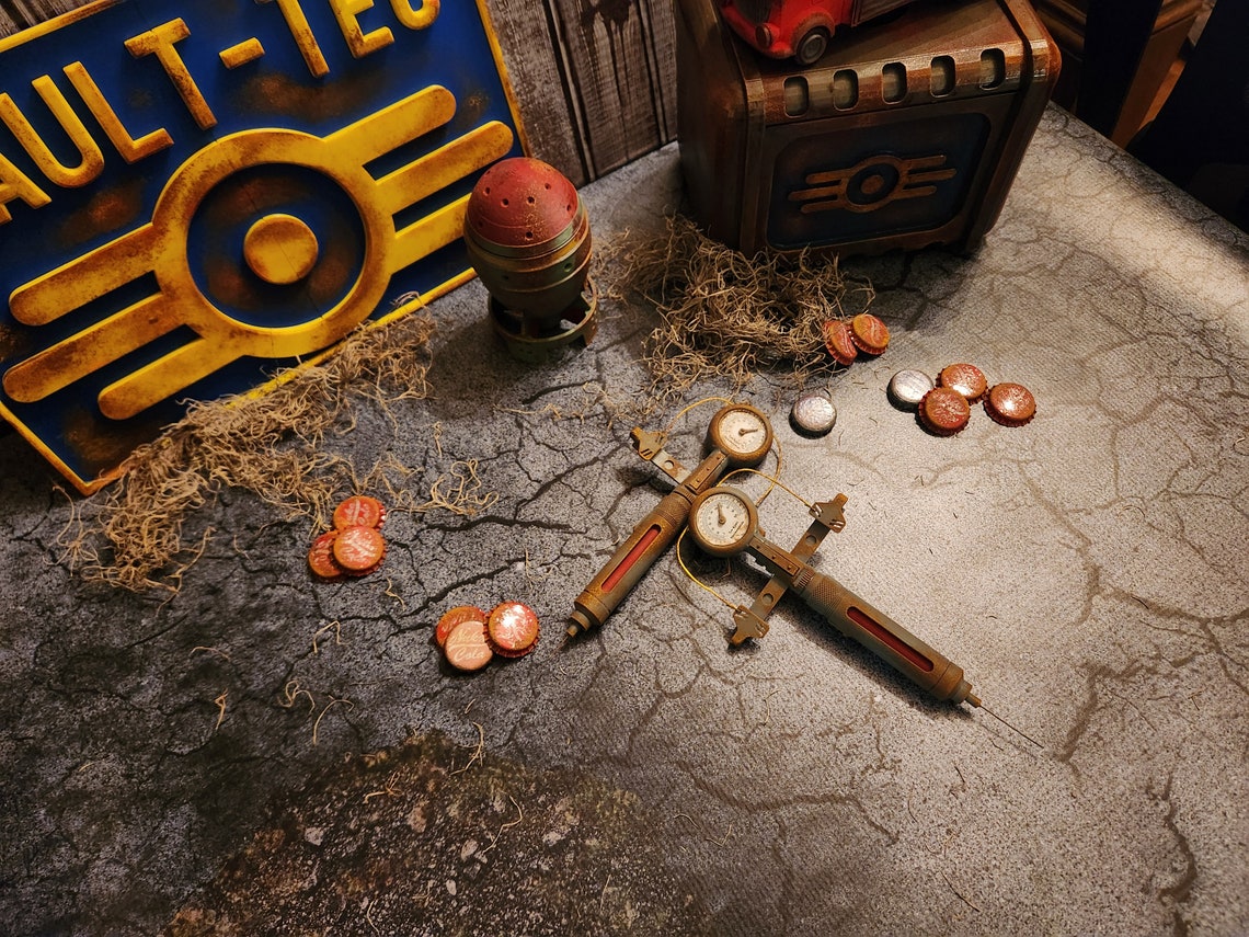 Fallout Inspired Stimpak Prop for Vault Dweller Cosplay and Wasteland ...