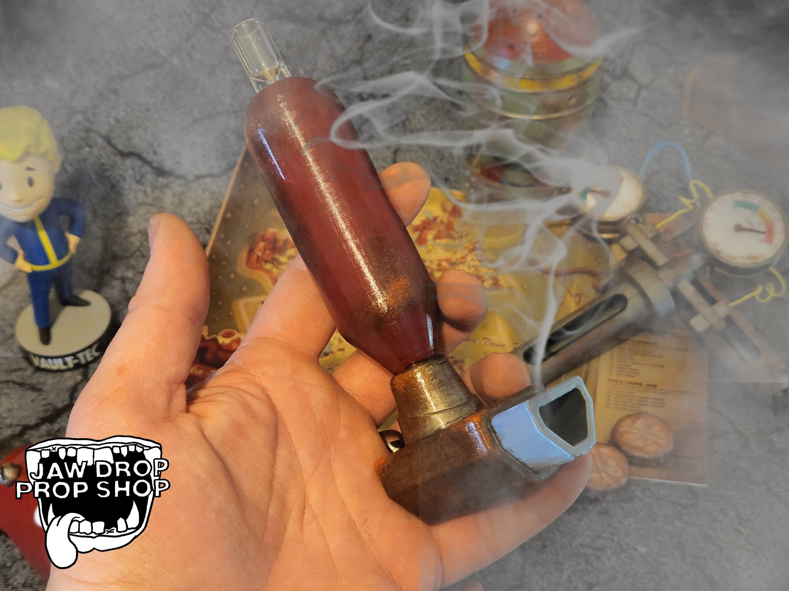 Fallout Inspired Jet Chem Functional Novelty Pipe Prop Replica - Etsy ...