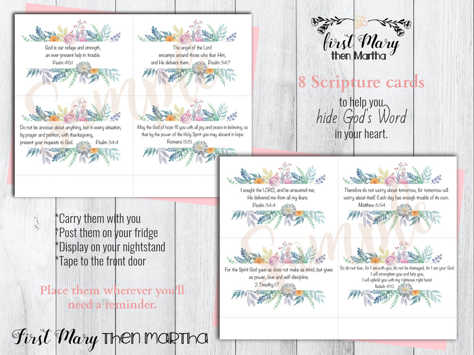 Bible Journaling and Scripture Writing Kit, Scripture Writing Plan ...