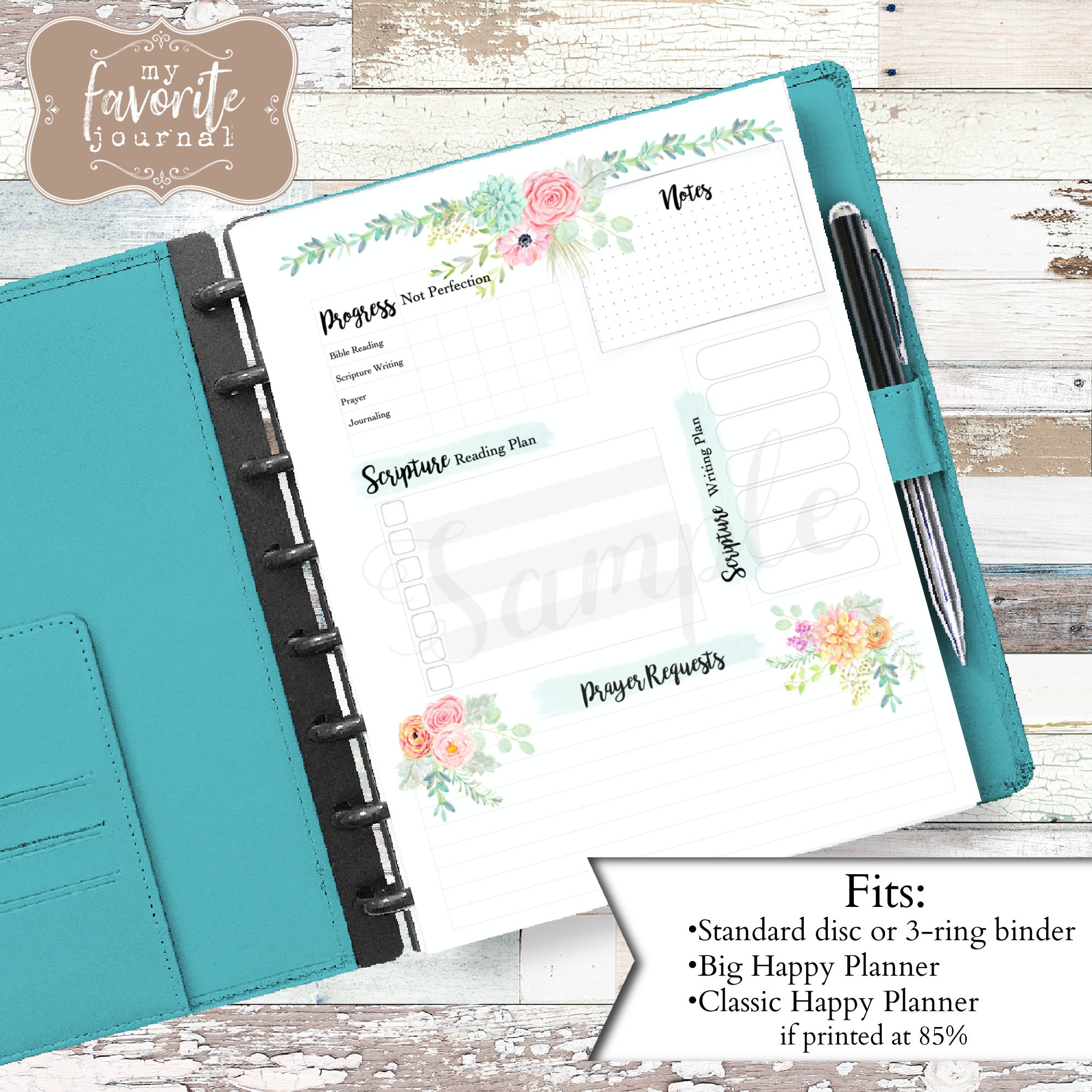 Faith Planner Kit Printable Weekly Plan Prayer Calendar - Etsy