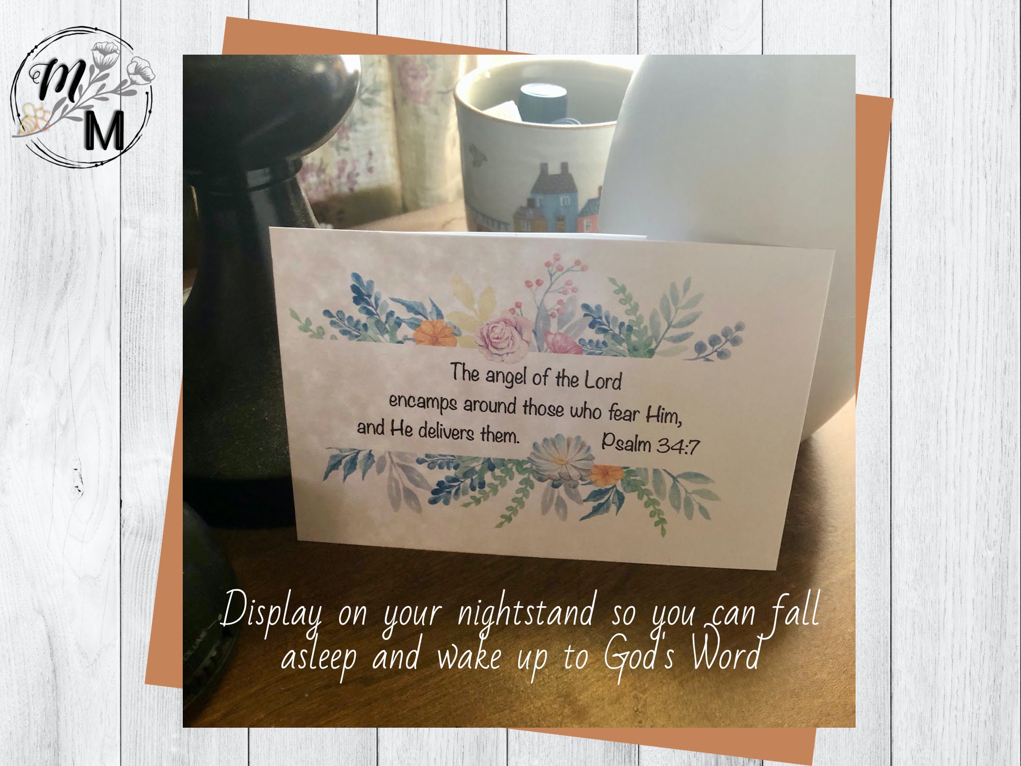 Scripture Cards, Fear Themed Bible Verses, Bible Memory Verse Cards ...