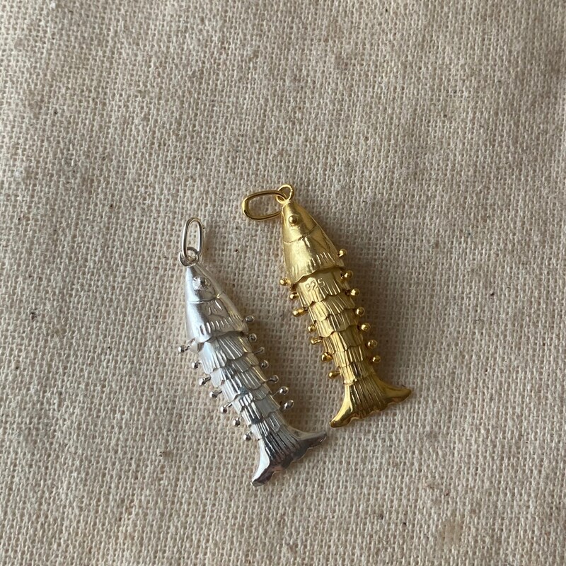 Fish Charm - Etsy
