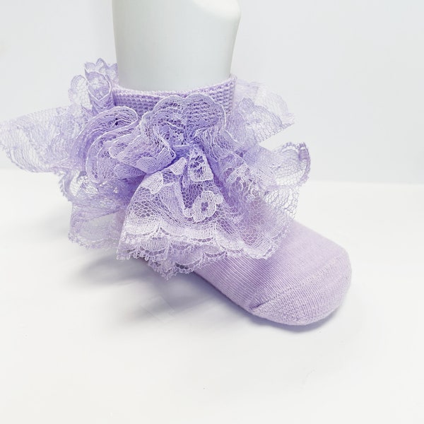 Ruffle Socks - Etsy