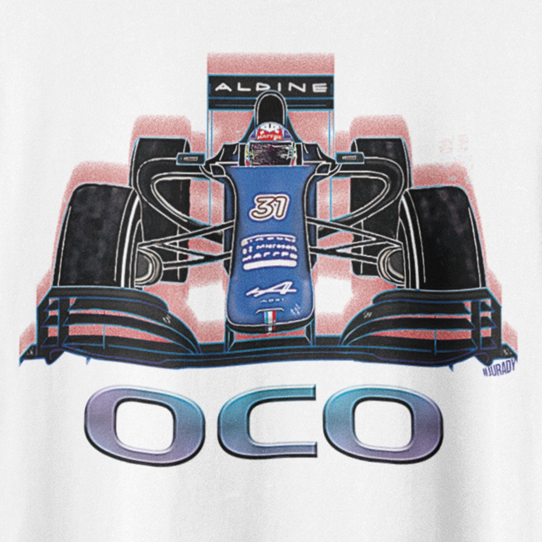 Esteban Ocon Alpine Shirt / Formula 1 Merch / Renault F1 Racing Car 31 ...