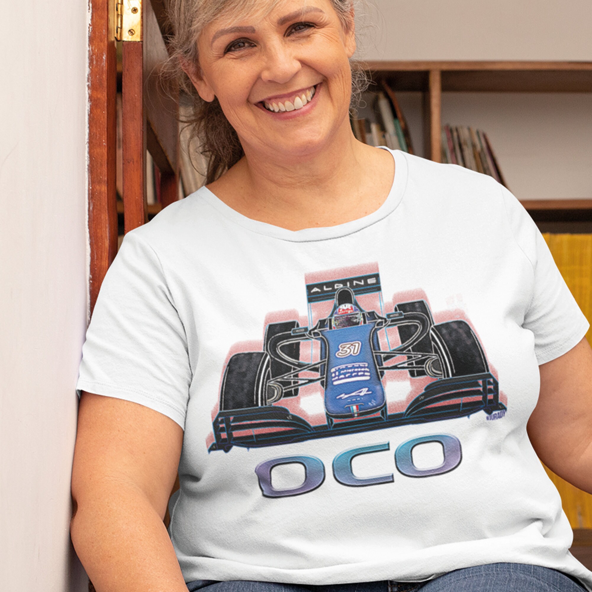 Esteban Ocon Alpine Shirt / Formula 1 Merch / Renault F1 Racing Car 31 ...