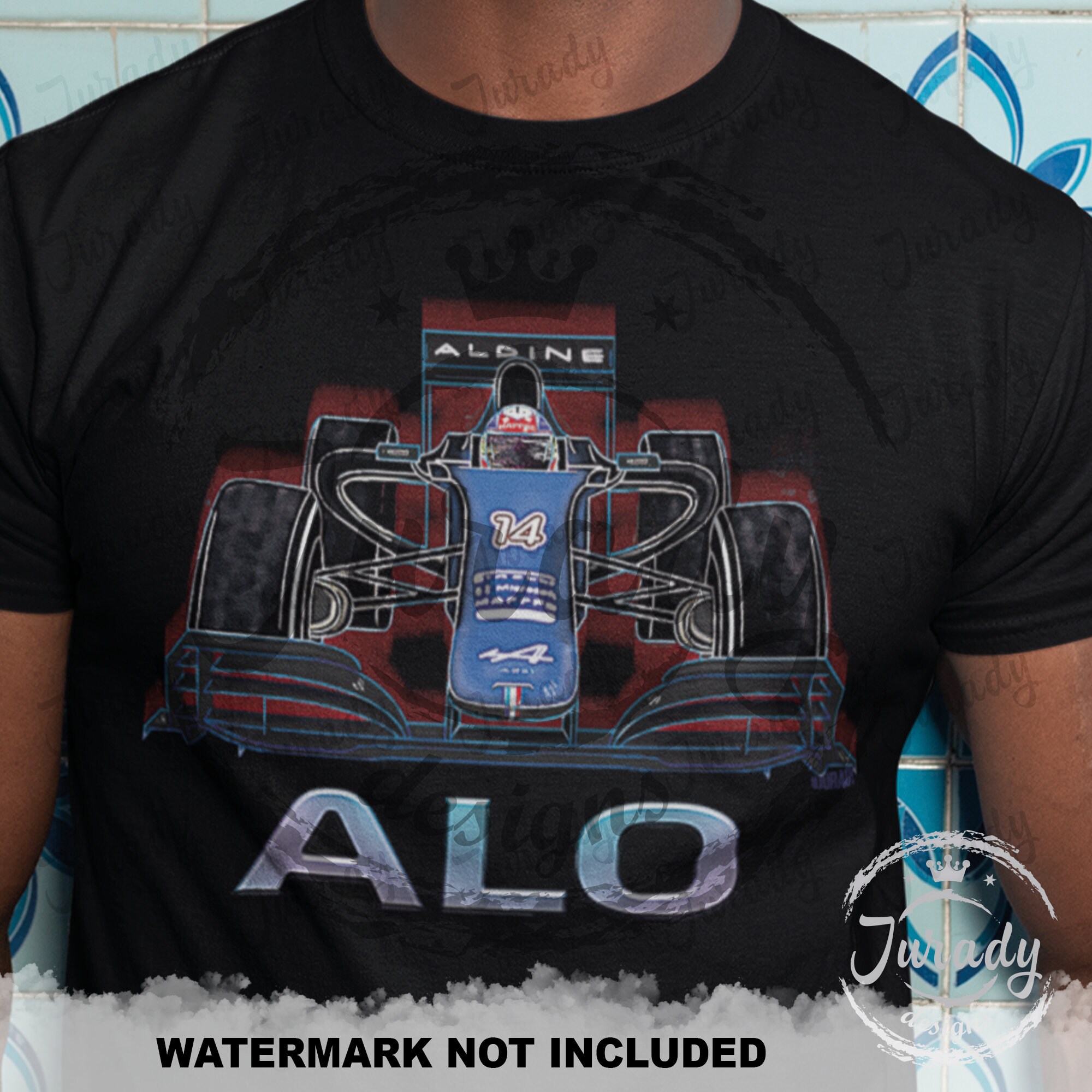 Fernando Alonso T-shirt / Formula 1 Alpine Racing Team / F1 Fan Gift ...