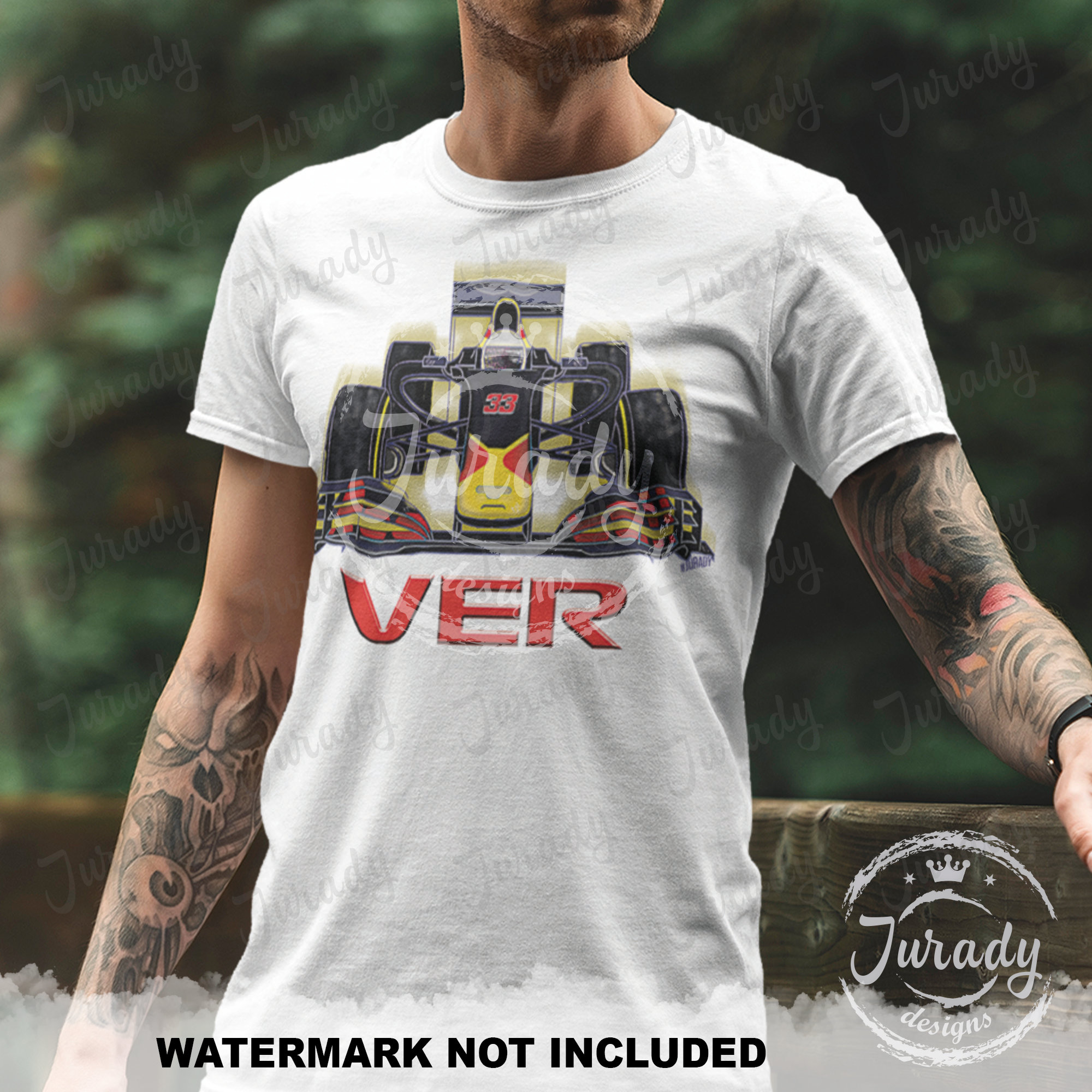 Max Verstappen T-shirt formula One Redbull Racing Car Print 2021 Grand ...