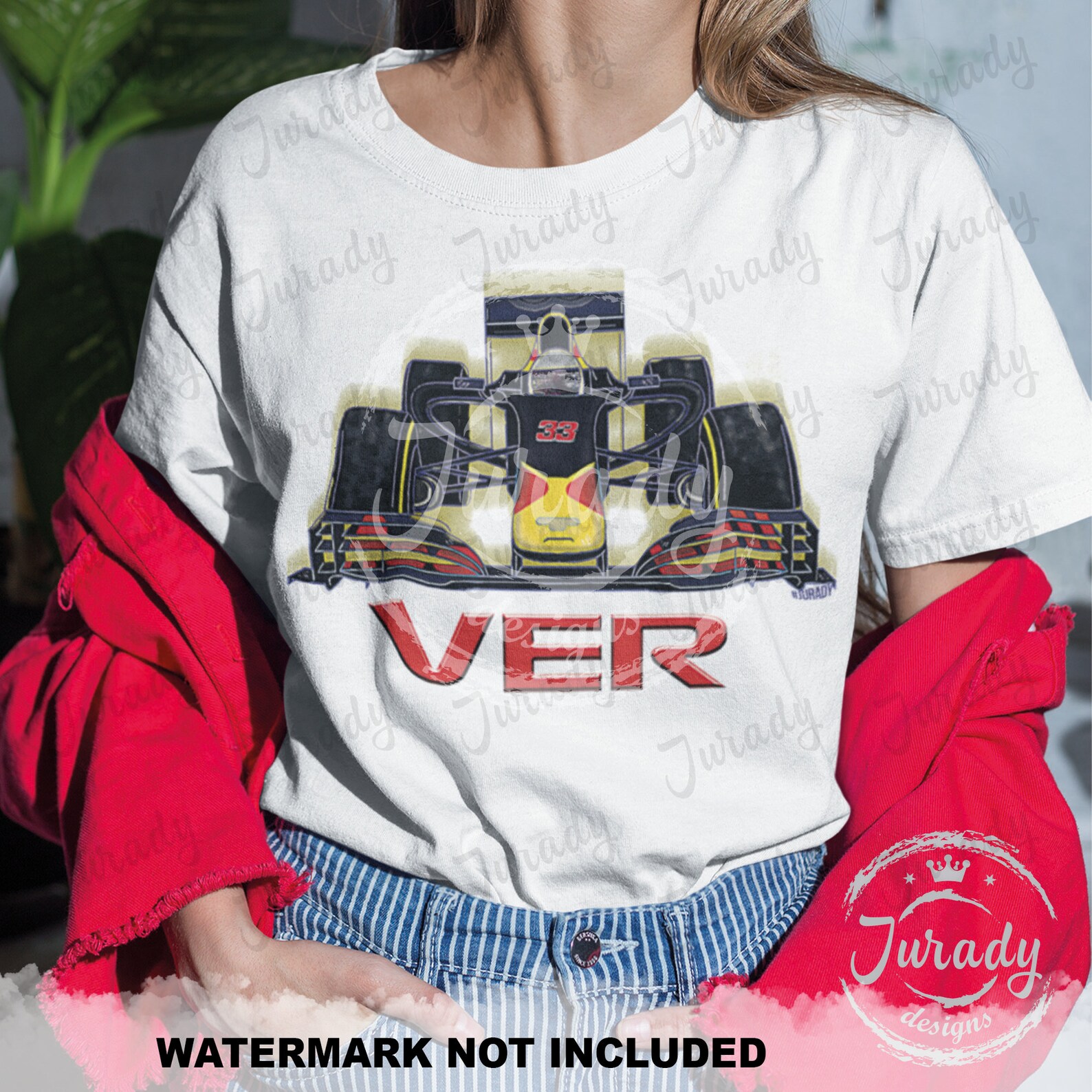 Max Verstappen T-shirt formula One Redbull Racing Car Print 2021 Grand ...