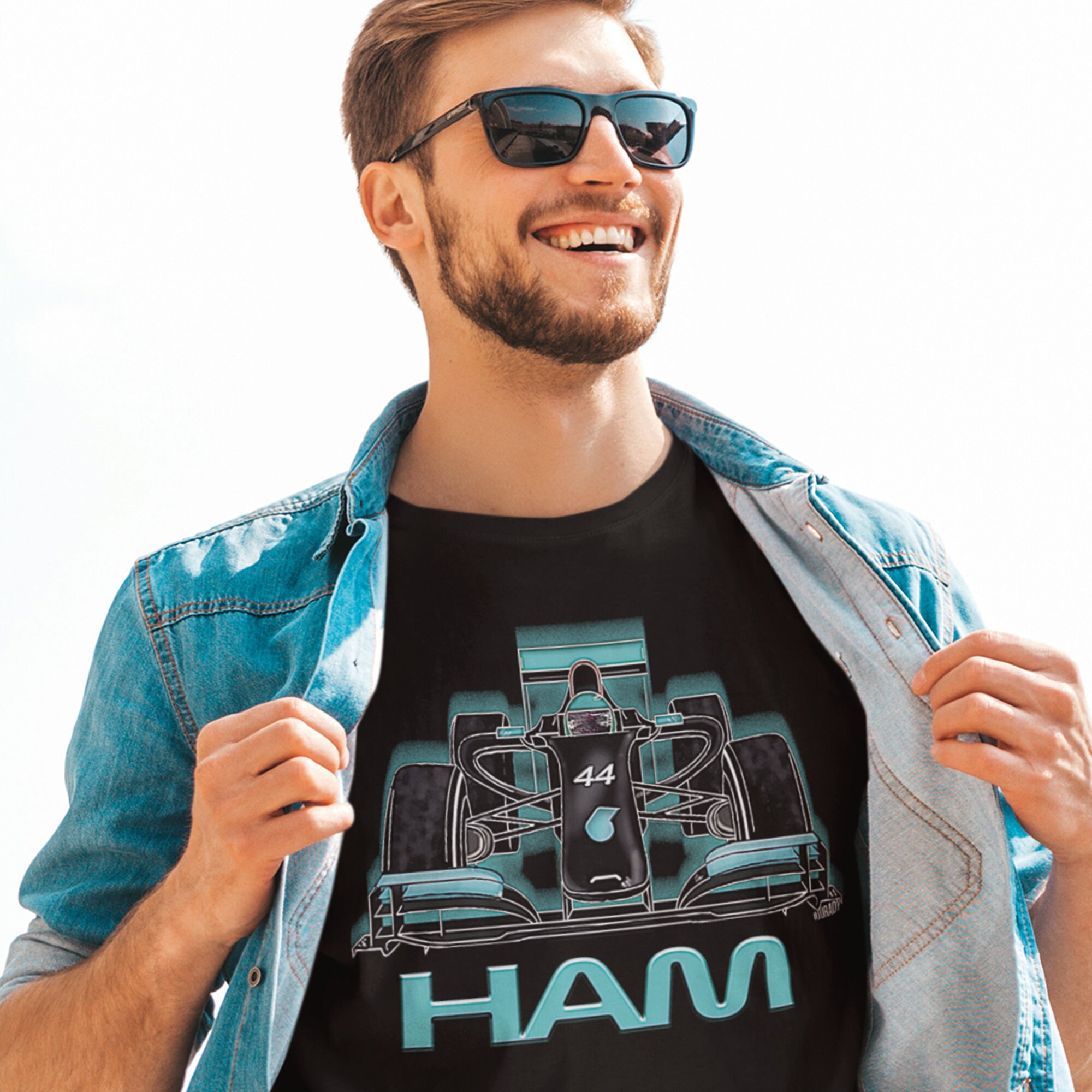 Lewis Hamilton F1 Tee: Mercedes AMG Inspired Racing Shirt - Etsy