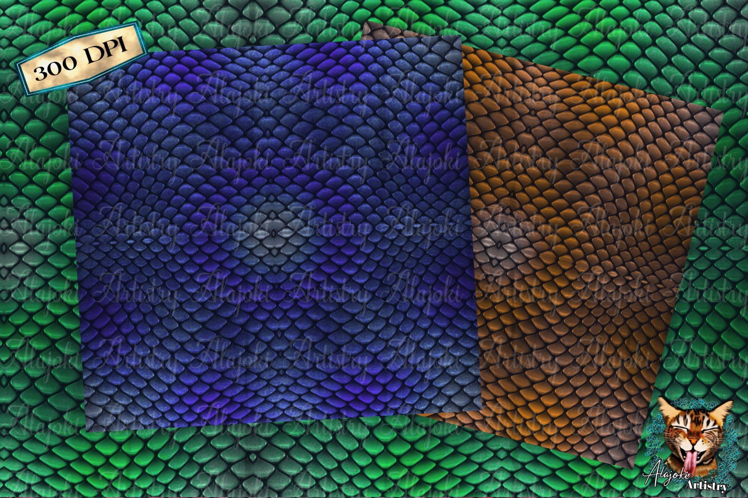 Dragon Scale Seamless Digital Paper Pack - Etsy