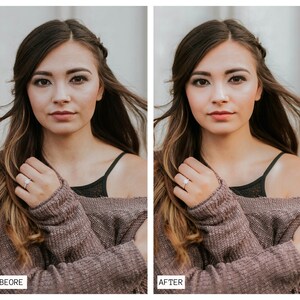 20 PORTRAIT SKIN Lightroom Presets Beauty Pro Selfie Portrait Face ...