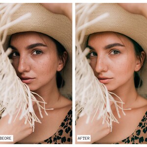 20 PORTRAIT SKIN Lightroom Presets Beauty Pro Selfie Portrait Face ...