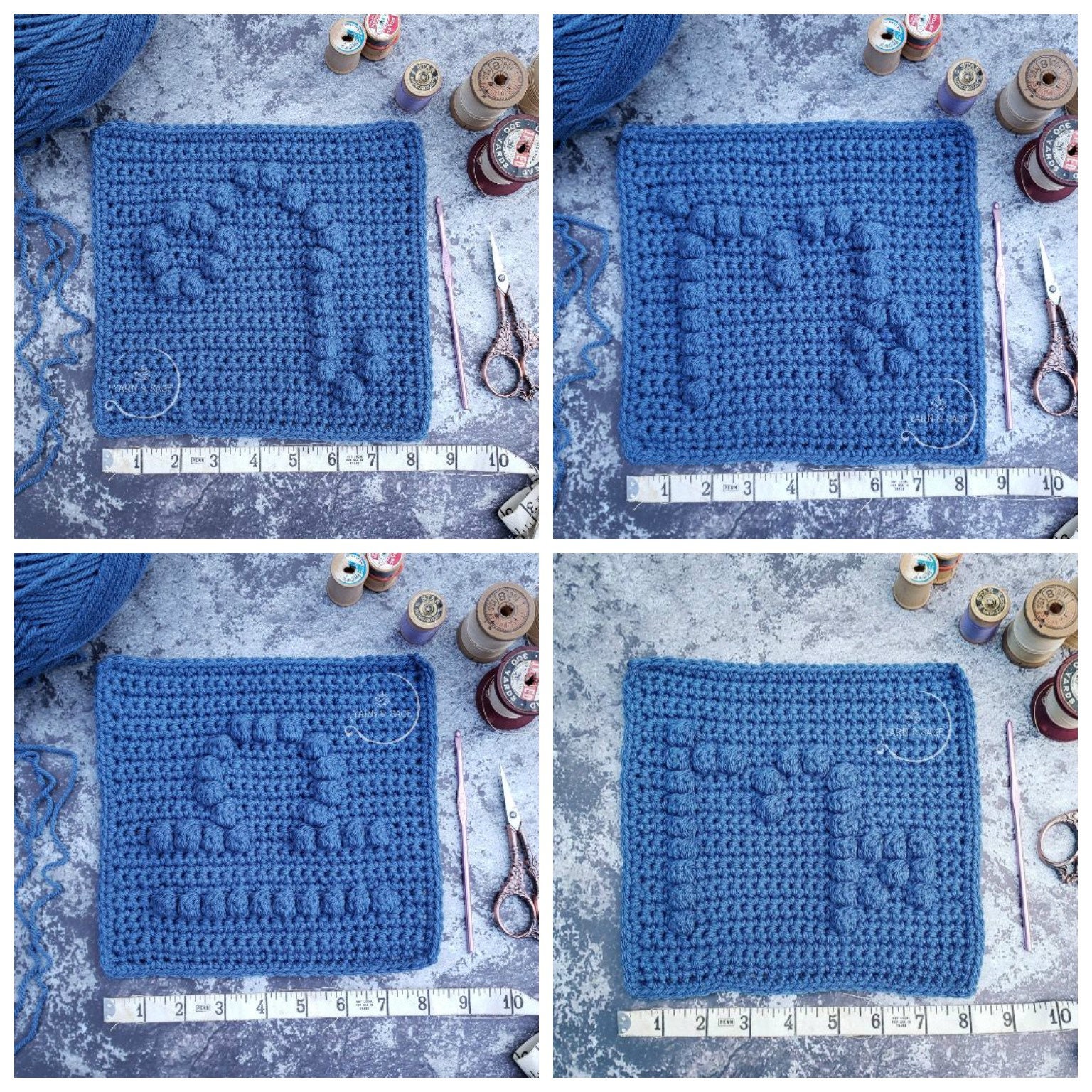 Zodiac Blocks PDF Crochet Pattern Bundle - Etsy