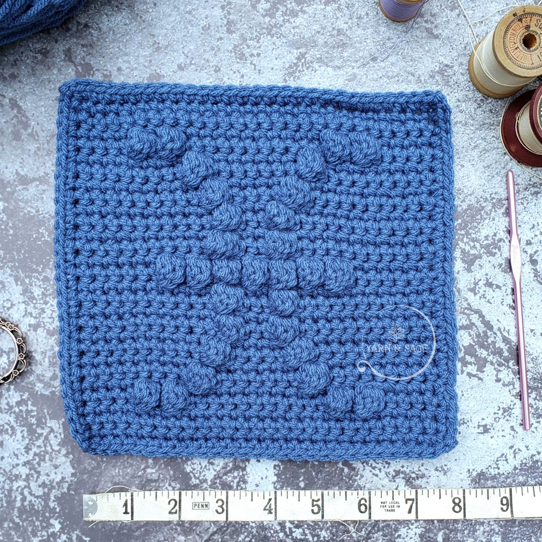 Pisces Afghan Block Crochet Pattern - Etsy