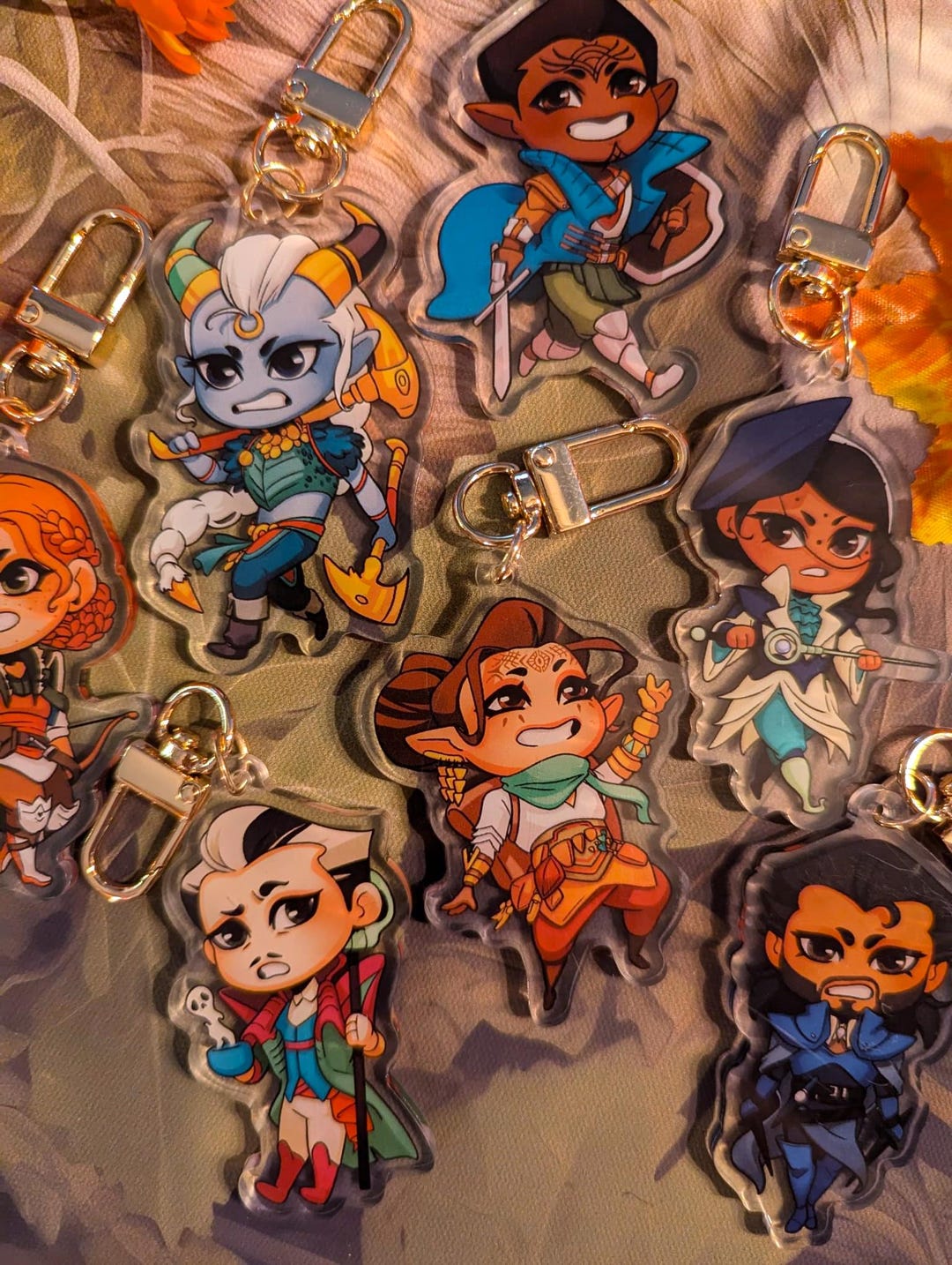 DATV Acrylic Charms - Etsy