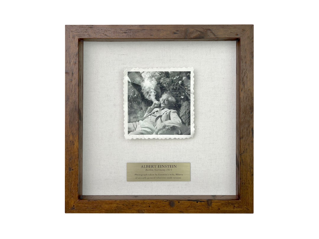 Parody of Albert Einstein Smoking Weed / Framed Artifact for Wall - Etsy