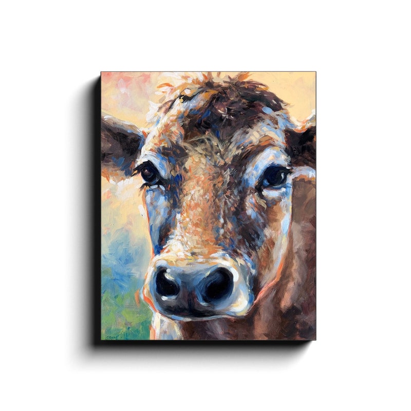 Cow Painting - Etsy