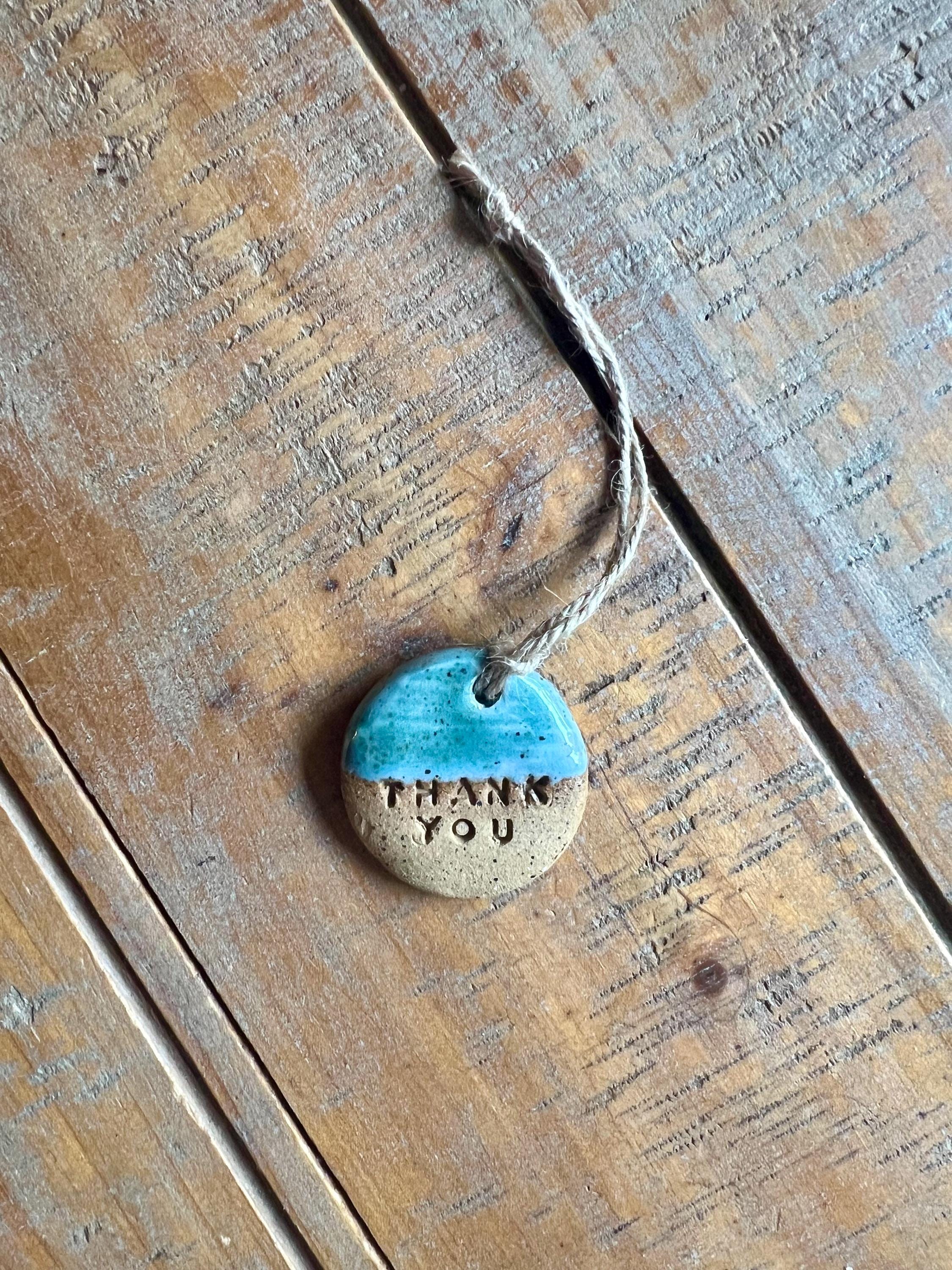 Handmade Ceramic Gift Tags: Eco-friendly Clay Keepsakes -“surprise Me ...