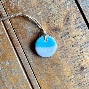 Handmade Ceramic Gift Tags: Eco-friendly Clay Keepsakes -“surprise Me ...