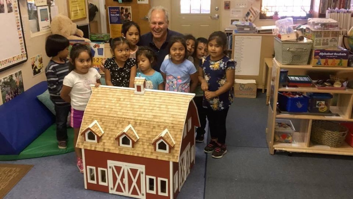 Heirloom Big Play Barn (display Table Not Included) - Etsy