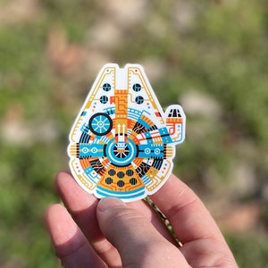 Millennium Falcon Sticker - Etsy
