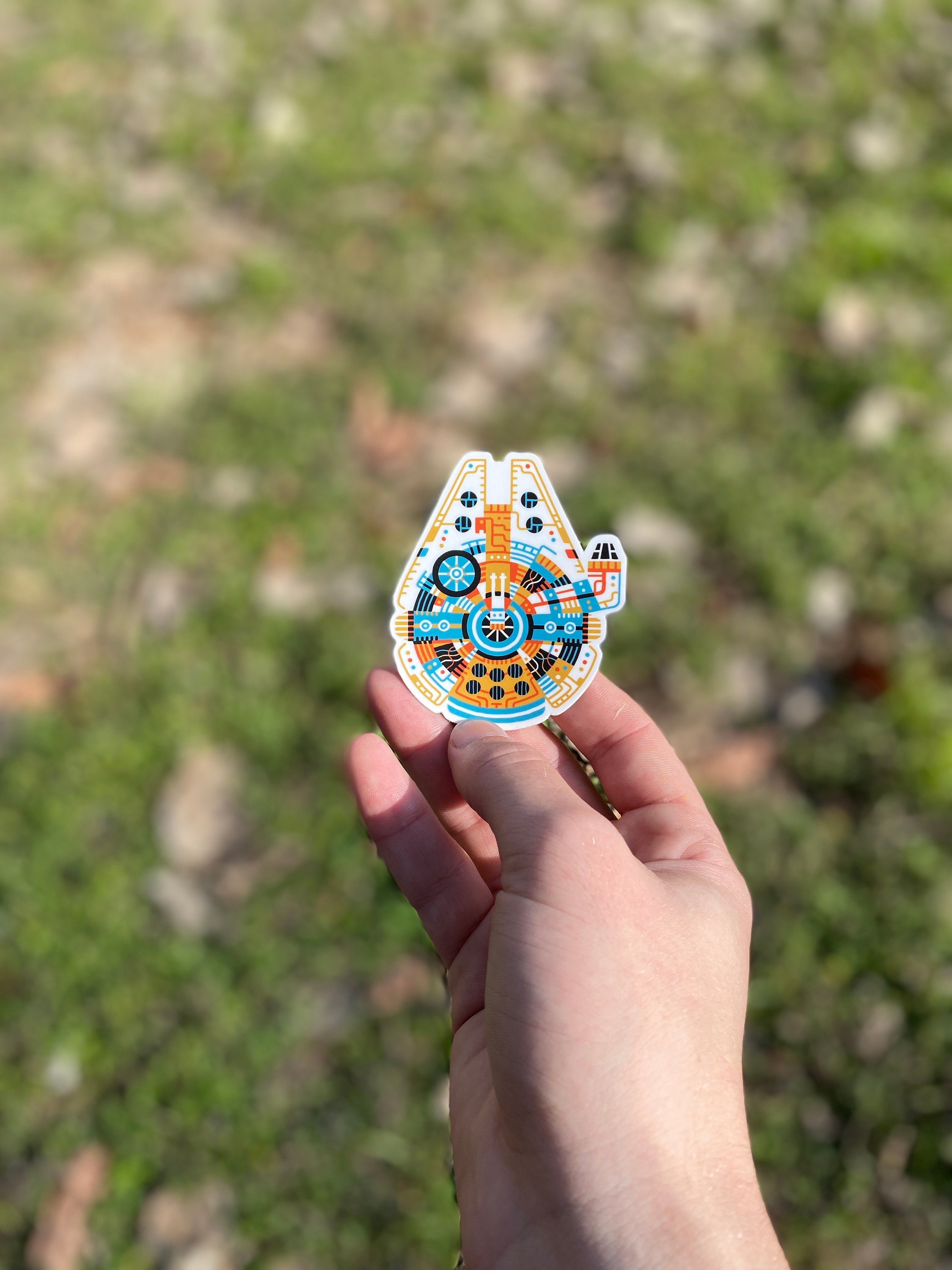 Millennium Falcon Sticker - Etsy