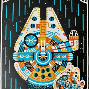Millennium Falcon Sticker - Etsy