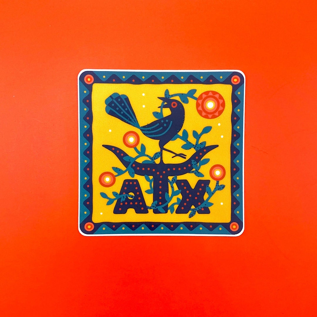 ATX Grackle Sticker - Etsy