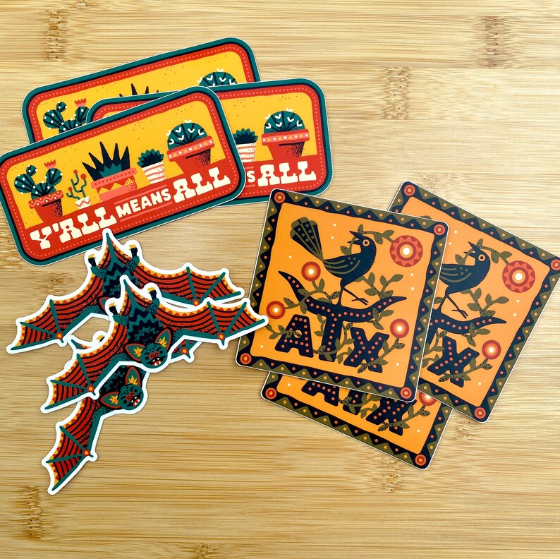 ATX Grackle Sticker | Etsy