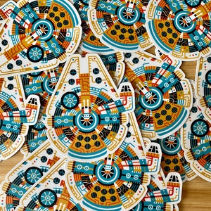Millennium Falcon Sticker - Etsy