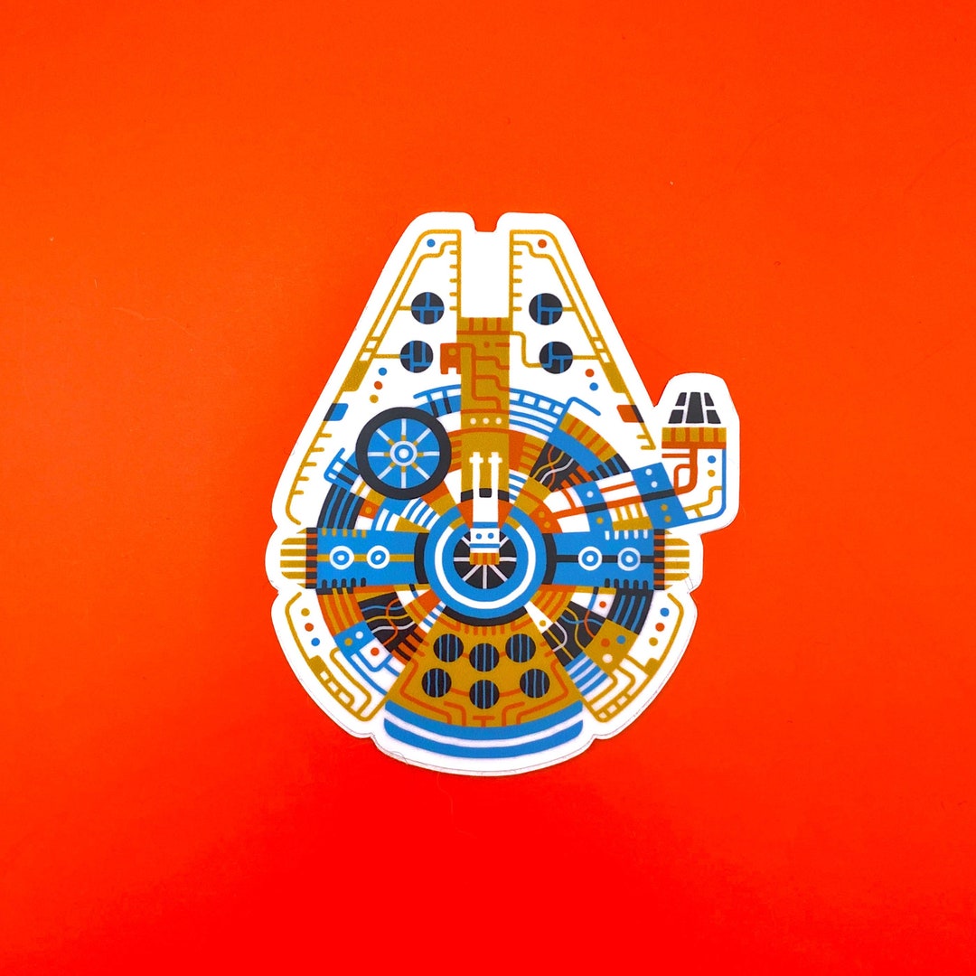 Millennium Falcon Sticker - Etsy