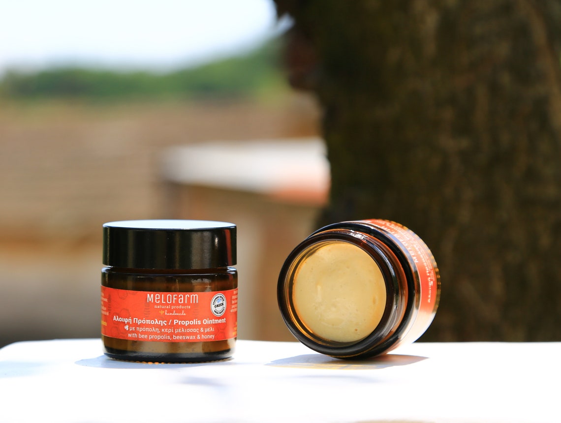 Propolis Ointment with Beeswax and Honey Greek Propolis | Etsy