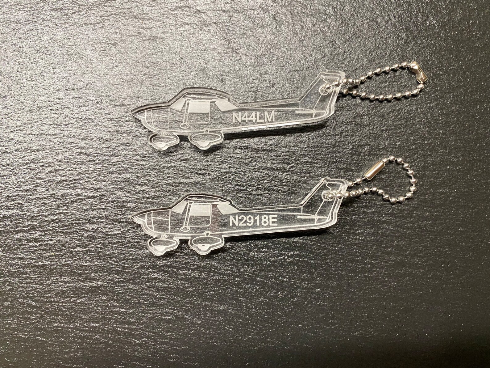 2x Cessna, Piper, Vans, Aircraft Custom Keychain, Pilot, Airplane ...