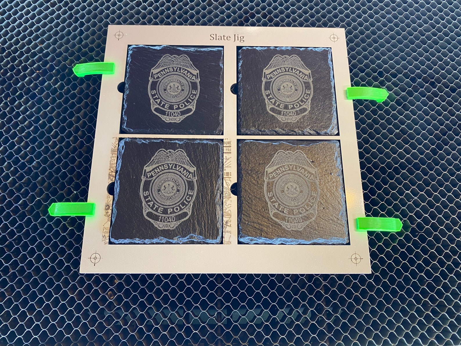 Omtech Laser Hold Down Pins, Honeycomb Bed Clamps, 3D Printed (set of 8 ...