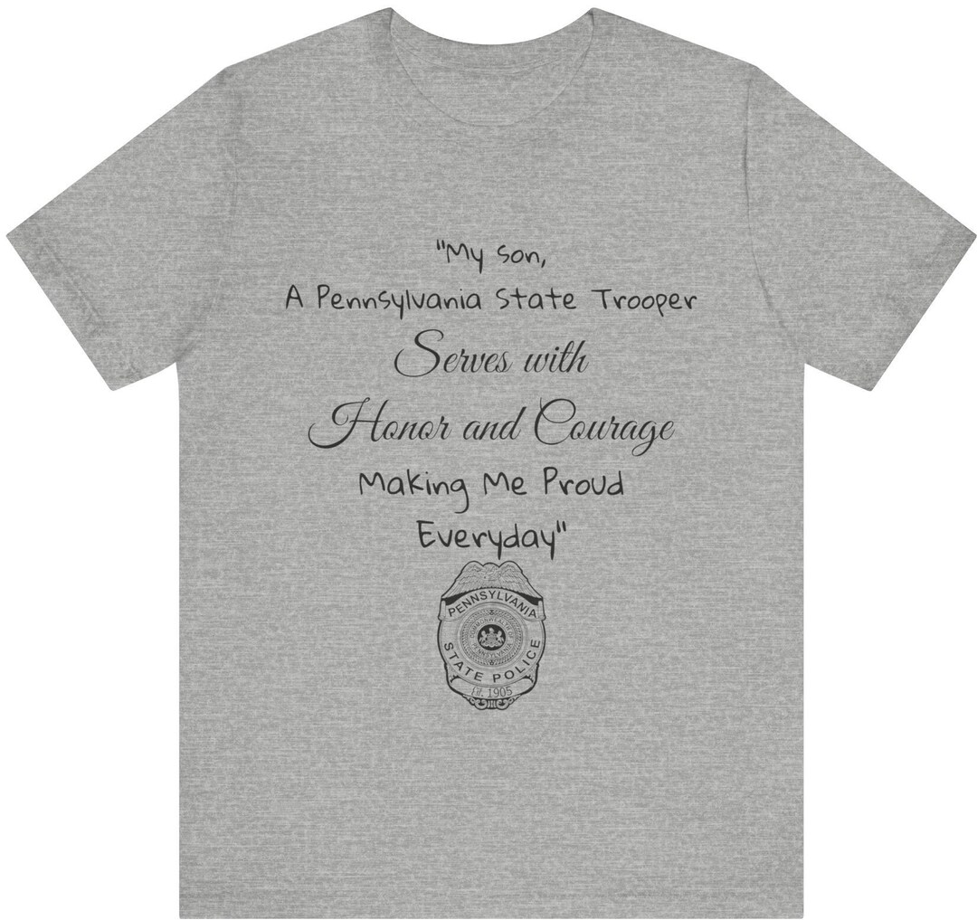 Pennsylvania State Police, My Son is My Hero, Trooper, PSP, State ...